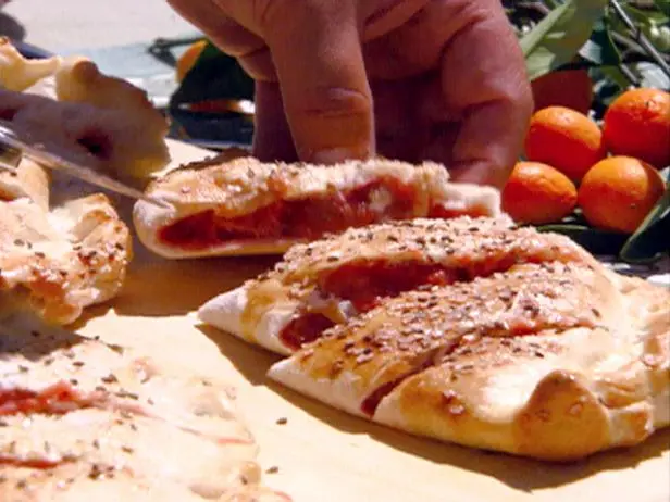 Strawberry Rhubarb Calzone Recipe | Michael Chiarello | Food Network