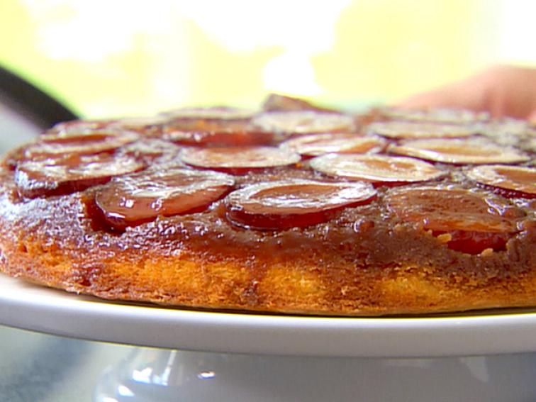 Plum Cake "Tatin" Recipe | Ina Garten | Food Network