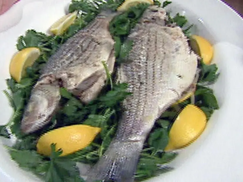 Whole Striped Bass Recipe | Alton Brown | Food Network