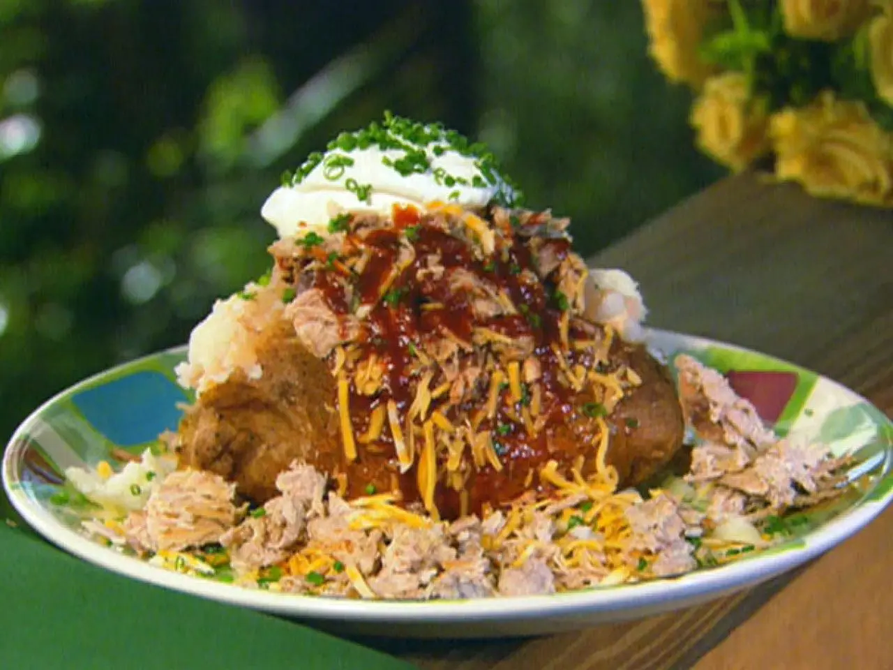 how to cook jacket potato bbq