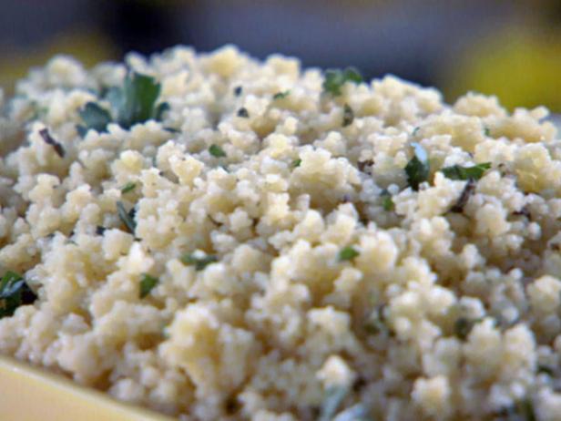 Lime Couscous with Mint Recipe | Sandra Lee | Food Network