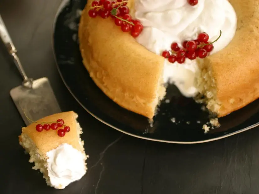 Savarin Cake with Vanilla-Grand Marnier Syrup Recipe | Food Network ...