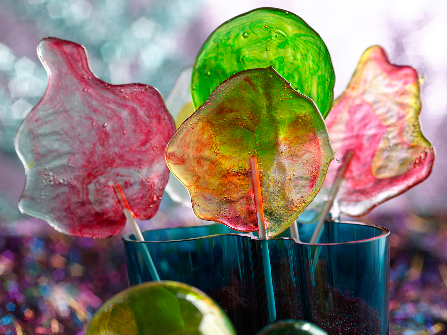 Psychedelic Lollipops Recipe - Chef's Resource Recipes