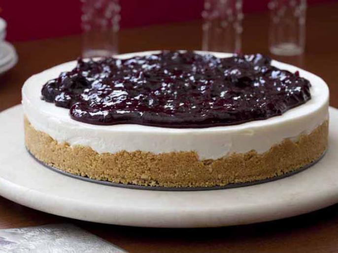 Cherry Cheesecake Recipe | Nigella Lawson | Food Network