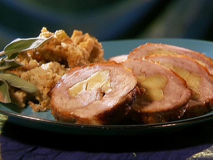 Caramelized Pork Loin Recipe | Ted Allen | Food Network