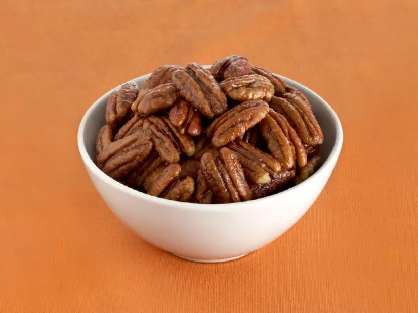 Maple Pepper Pecans Recipe | Nigella Lawson | Food Network