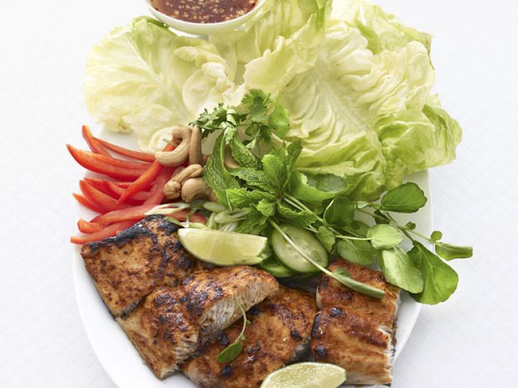 Thai Red Curry Mahi Mahi Salad Recipe | Food Network Kitchen | Food Network