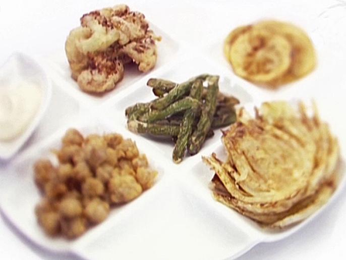 Vegetable Fritto Misto with Lemon Mayonnaise Recipe | Giada De ...