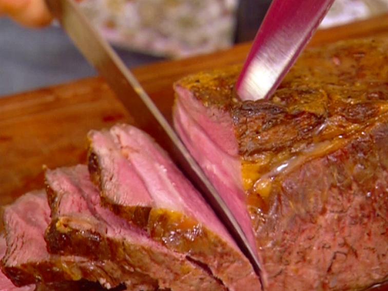 Roast Beef with Ginger and Jus Recipe | Danny Boome | Food Network