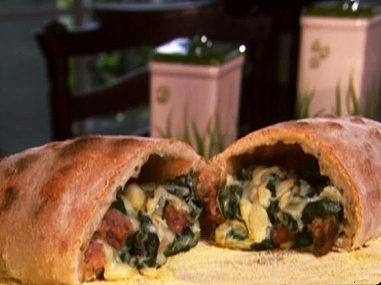 Baked and Fried Calzone Recipe | Food Network