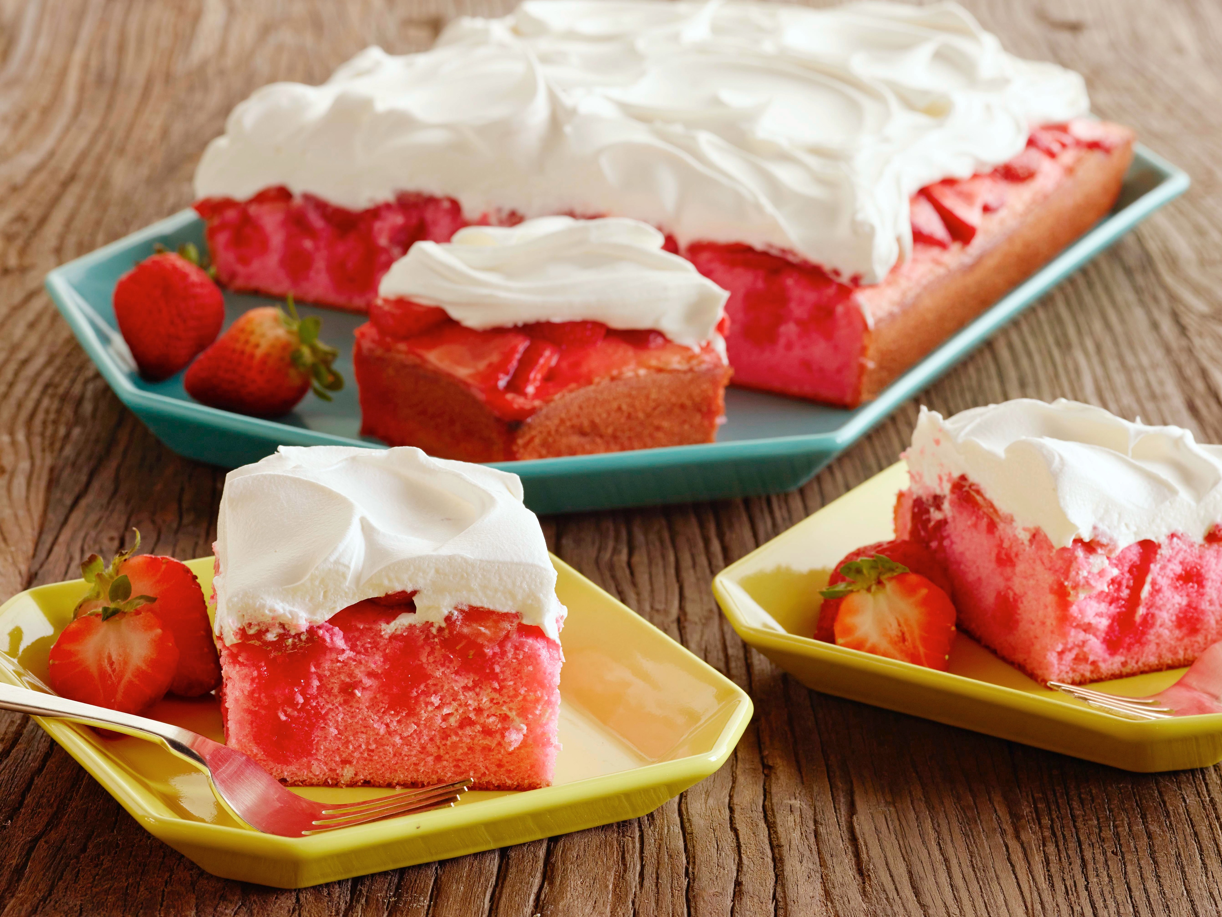Strawberry Shortcut Cake Recipe - Chef's Resource Recipes
