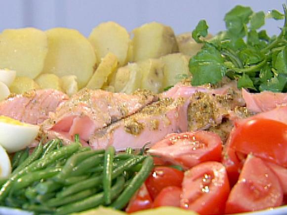 Roasted Salmon Nicoise Platter Recipe | Ina Garten | Food Network