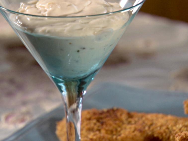 Creole Catfish with Tartar Sauce Recipe | Sandra Lee | Food Network