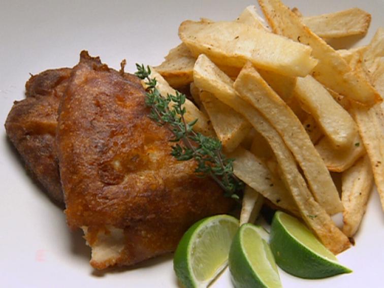 Fish and Chips Recipe | Robert Irvine | Food Network