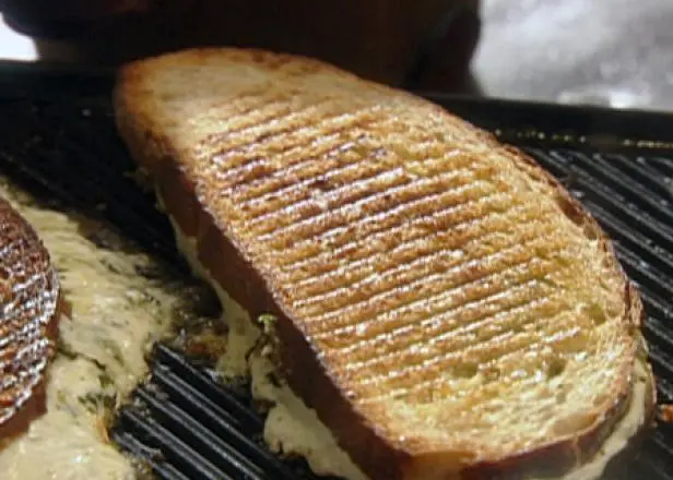 Mozzarella Grilled Cheese Recipe | Tyler Florence | Food Network