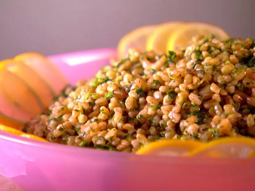 Farro with Coarse Pesto Recipe | Giada De Laurentiis | Food Network