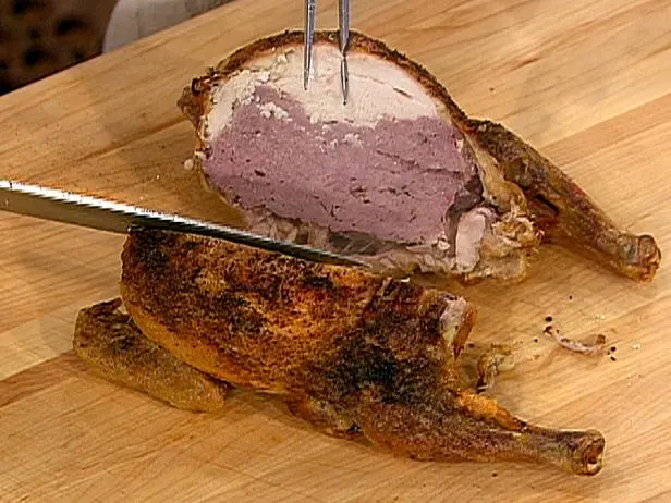 Boudin Stuffed Boneless Roasted Chicken Recipe - Chef's Resource Recipes