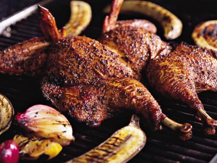 Butterflied Turkey with Yucatan Rub Recipe | Food Network Kitchen ...