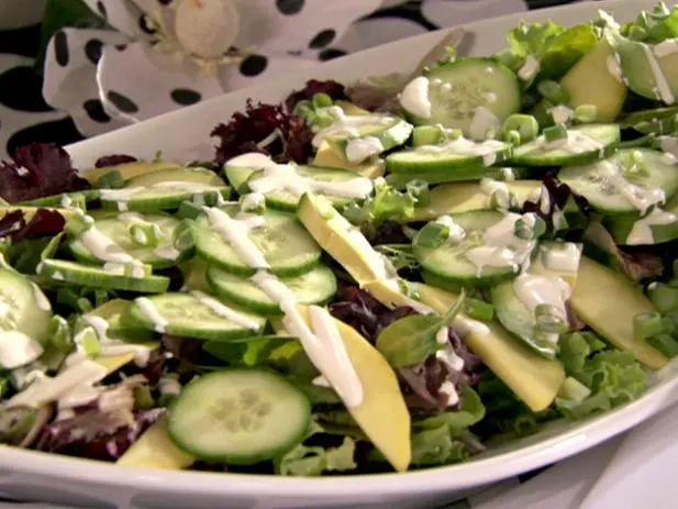 Gold and Green Salad Recipe | Sandra Lee | Food Network