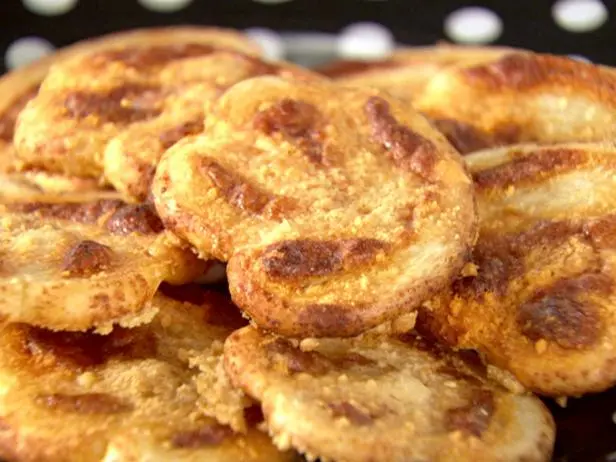 Savory Cheese Palmiers Recipe | Sandra Lee | Food Network