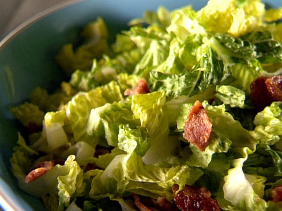 Wilted Greens with Bacon Vinaigrette Recipe | Sunny Anderson | Food Network
