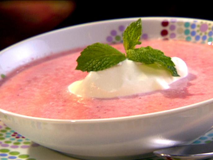 Strawberry Soup Recipe | Robin Miller | Food Network