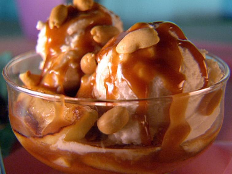 Caramel Apple Sundaes Recipe | Mary Nolan | Food Network