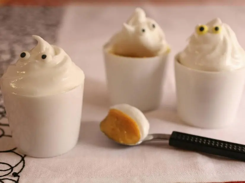 Ghostly Pumpkin Pudding Recipe | Food Network Kitchen | Food Network