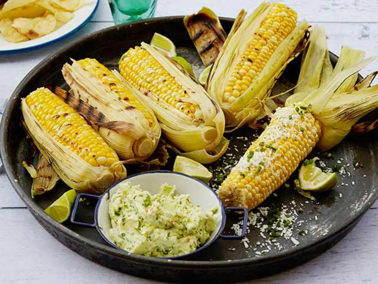 how to cook garlic butter corn