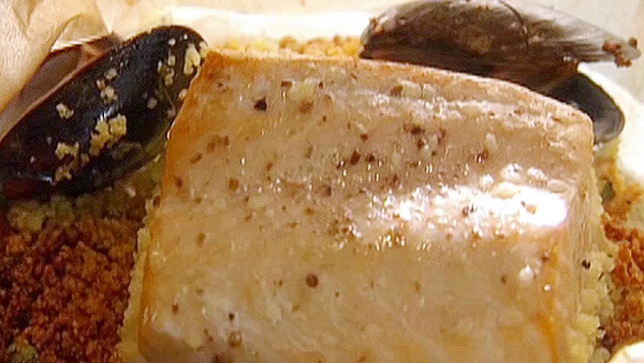 The Ultimate Salmon in Parchment Recipe | Tyler Florence | Food Network