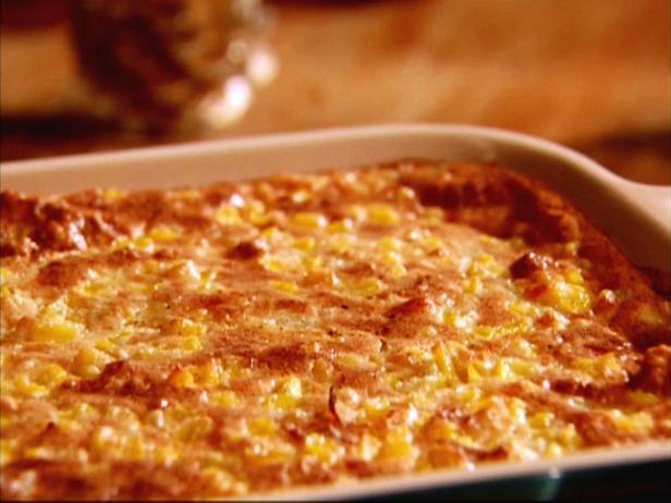 Cheesy Corn Pudding Recipe | Aida Mollenkamp | Food Network