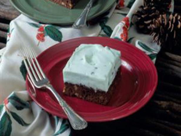 Brownie Mint Sundae Squares Recipe | Food Network Brownie Mint Sundae Squares Recipe | Food Network