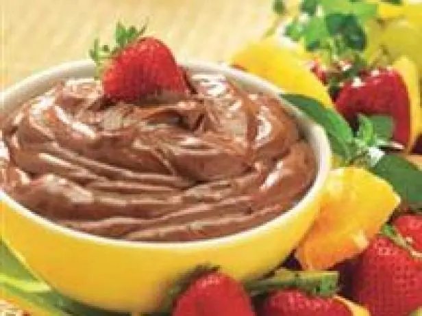Peanutty Chocolate Dip with Dippers Recipe - Chef's Resource Recipes