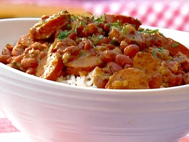 Red Beans and Rice Recipe | The Neelys | Food Network