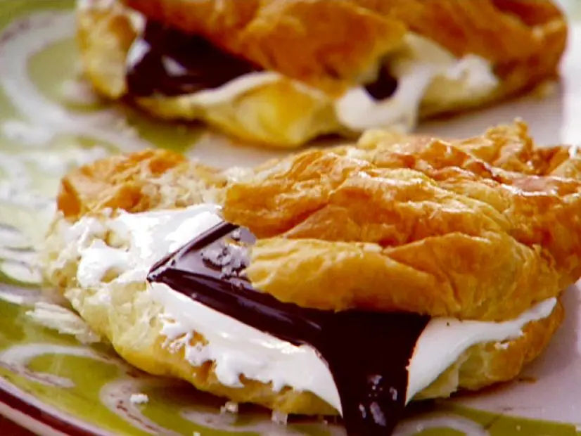 Grilled Brioche "S'mores" Recipe | Danny Boome | Food Network