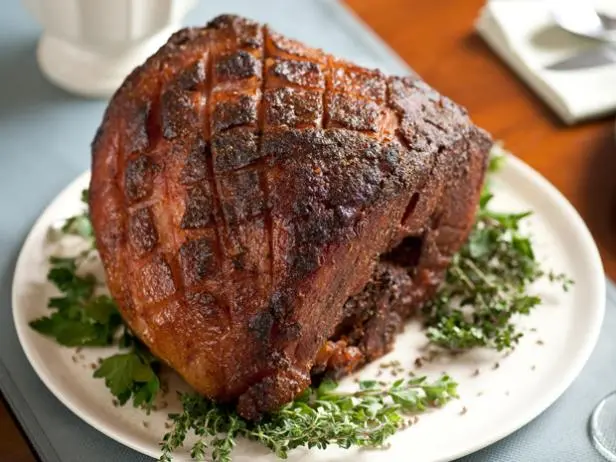 Toasted Spiced Ham Drizzled in Honey Recipe | Michael Chiarello | Food ...