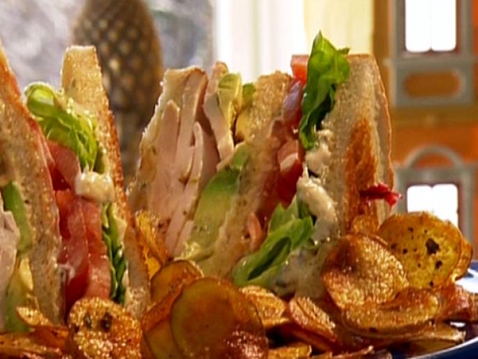 Turkey Club Recipe | Aaron McCargo Jr. | Food Network