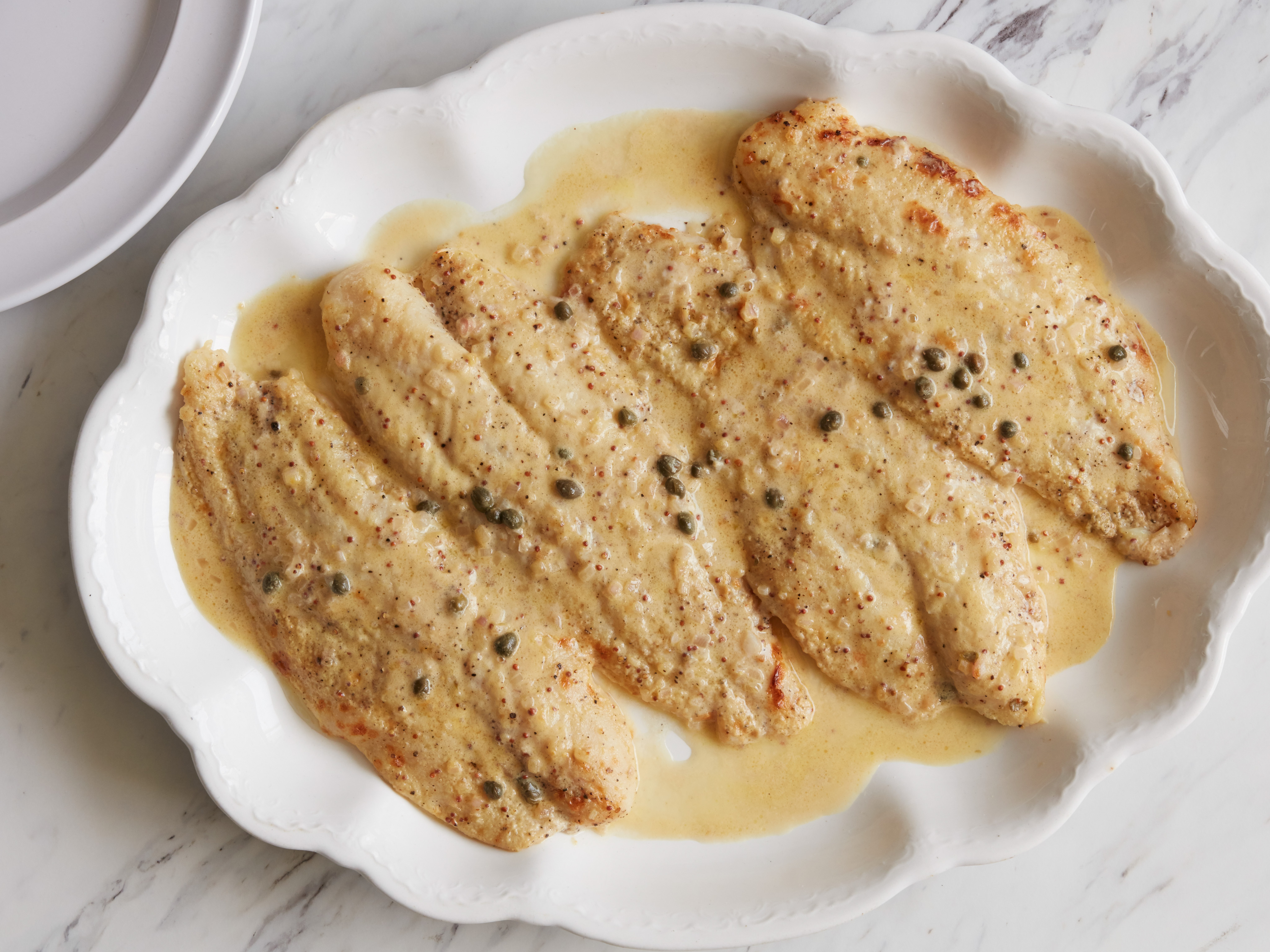 Mustard-Roasted Fish Recipe - Chef's Resource Recipes