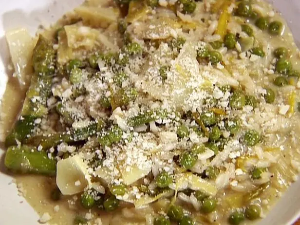 Spring Green Risotto Recipe | Ina Garten | Food Network