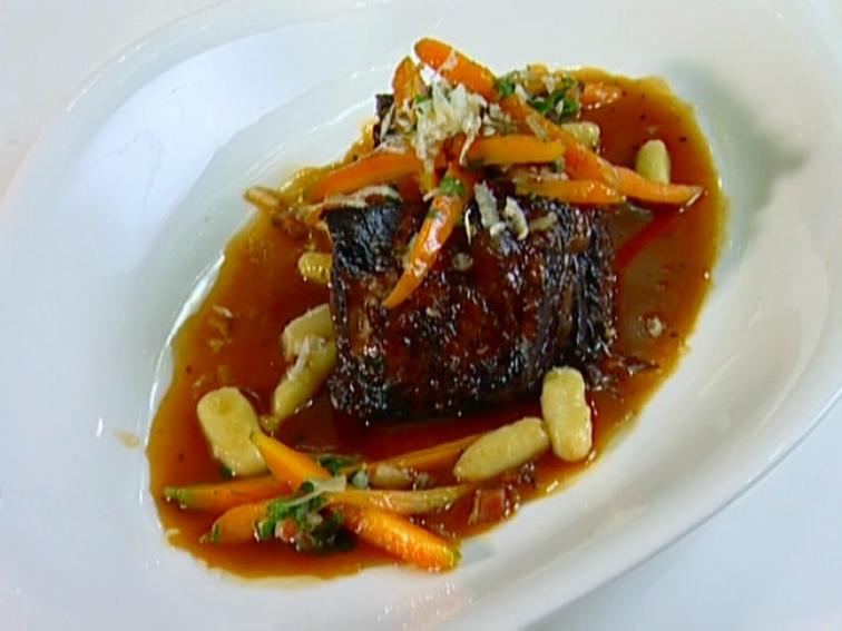 Slow Braised Beef Short Ribs Recipe | Food Network