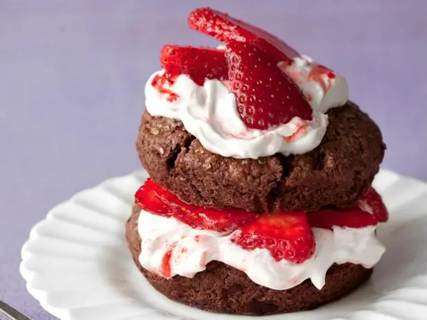 Chocolate Strawberry Shortcakes Recipe | Food Network Kitchen | Food ...