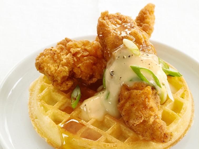Chicken and Waffles Recipe | Food Network Kitchen | Food Network
