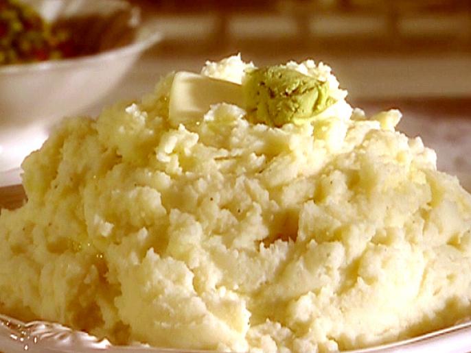 Wasabi Mashed Potatoes Recipe | Sandra Lee | Food Network