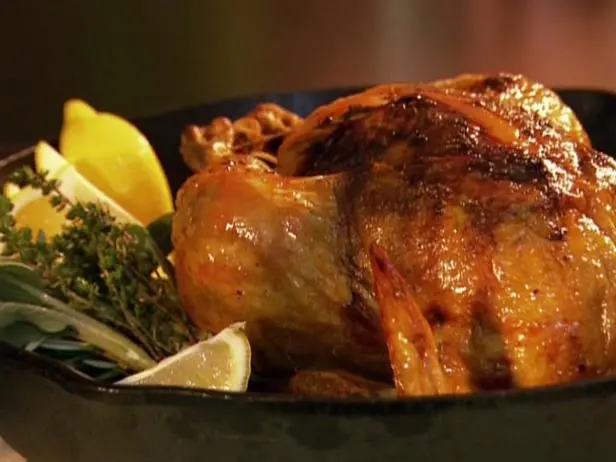 Gina's Perfect Roast Chicken with Gravy Recipe | The Neelys | Food Network