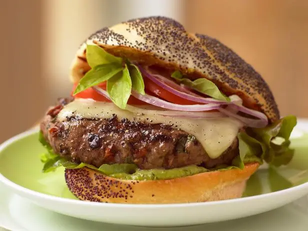 Napa Valley Basil-Smoked Burgers Recipe - Chef's Resource Recipes