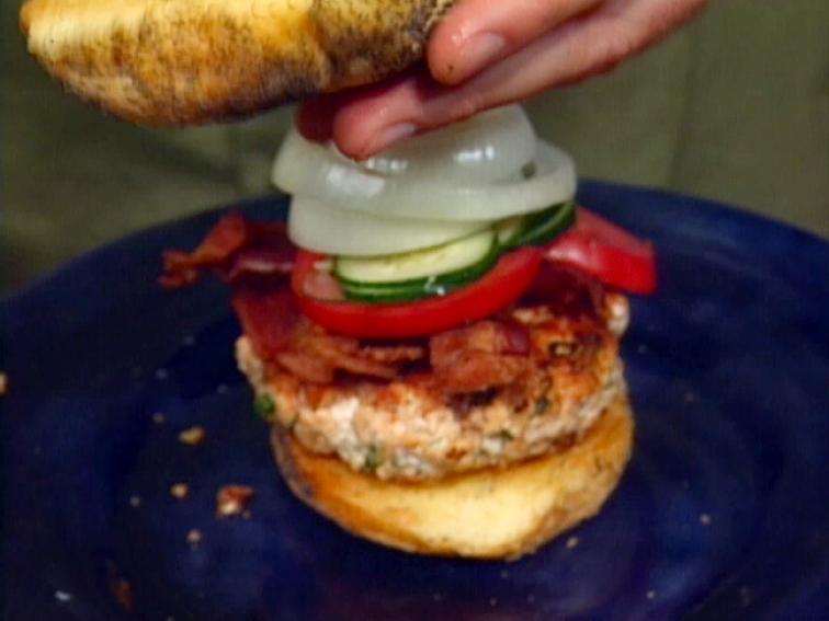 Pan-seared Salmon Burgers Recipe | Food Network