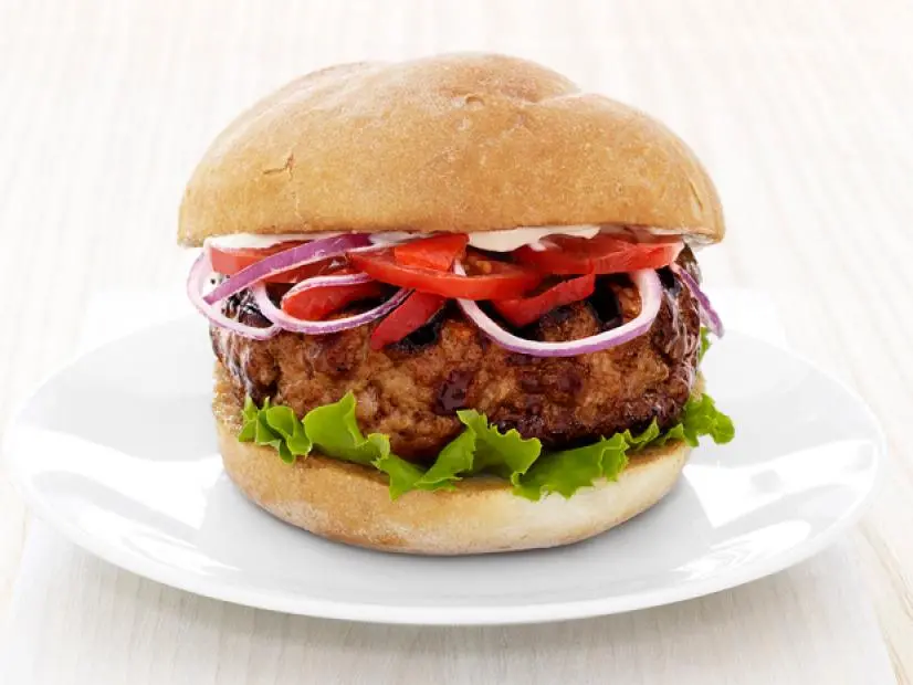 Manchego-Stuffed Pork Burgers Recipe | Food Network Kitchen | Food Network