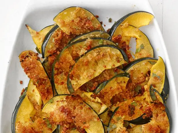 Cheese-Crusted Squash Recipe | Food Network Kitchen | Food Network