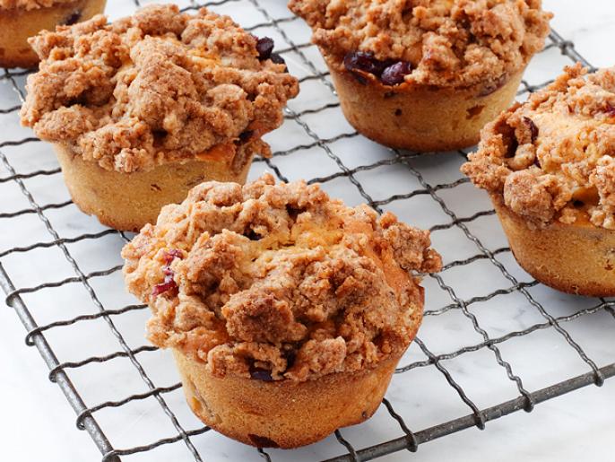 Cranberry-Eggnog Muffins Recipe | Food Network Kitchen | Food Network