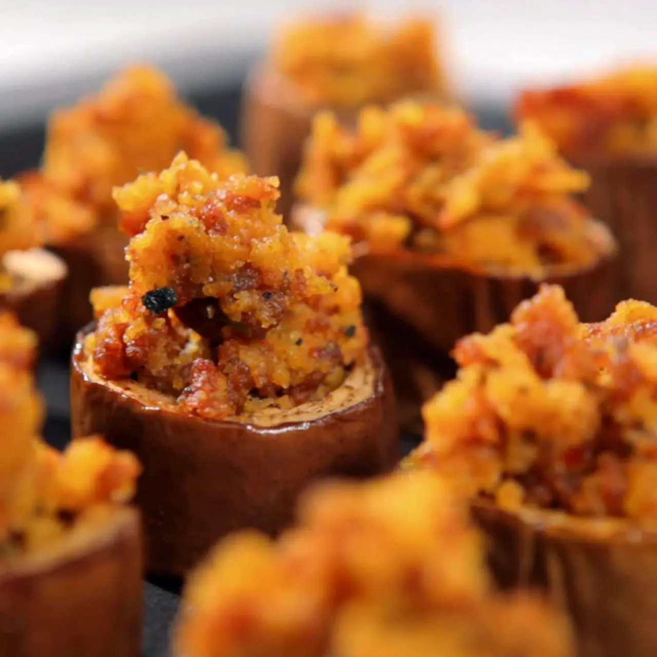 eggplant dressing with cornbread